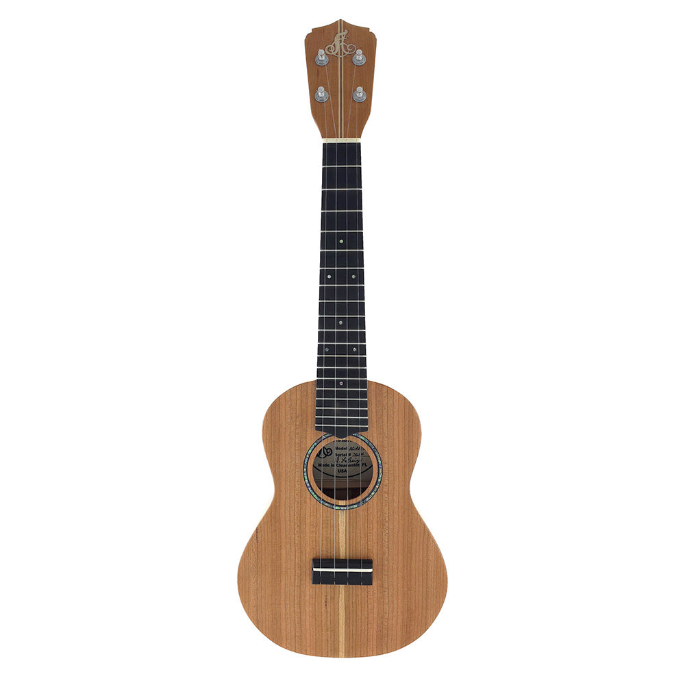 LoPrinzi Model A Solid Cherry Concert Ukulele #5624 — Uke Supply