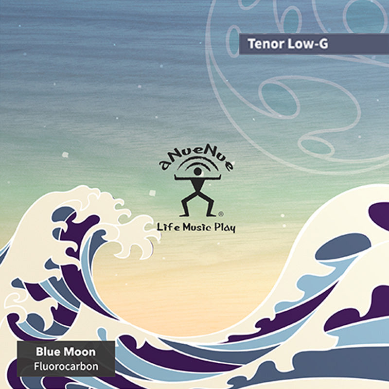 aNueNue Blue Moon Tenor Low-G | Ukulele Saiten | Uke Supply